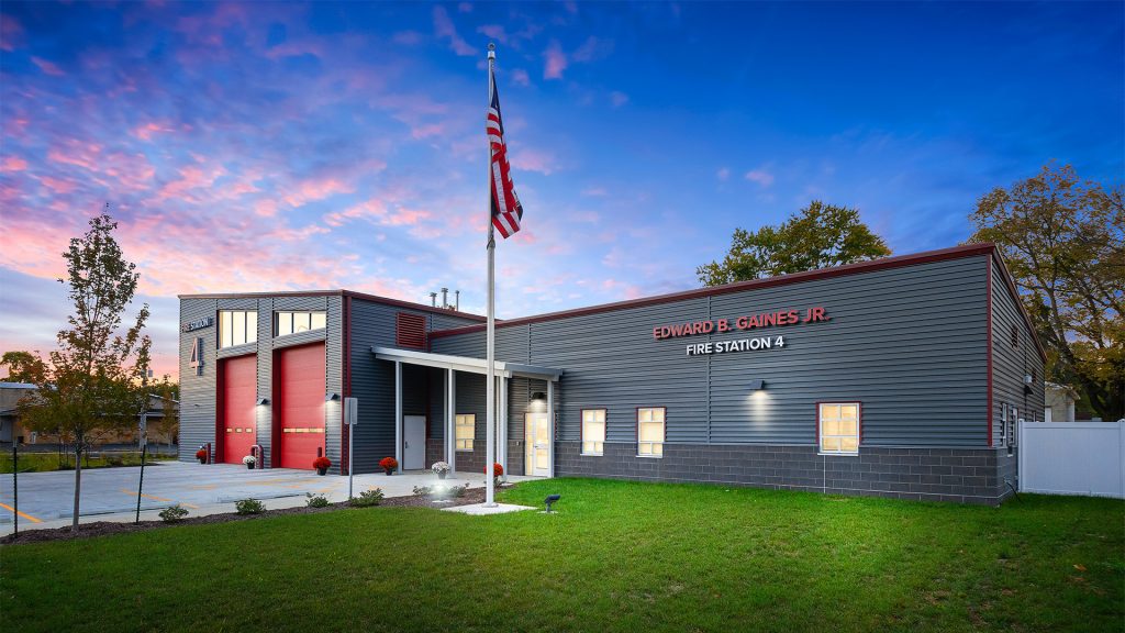 Edward B Gaines Fire Station #4 - IDG Architects
